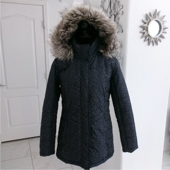 Swiss Tech | Jackets & Coats | Swiss Tech Winter Puffer Jacket Faux Fur ...